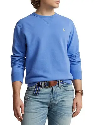 Polo Ralph Lauren Fleece Crewneck Sweatshirt Summer Blue