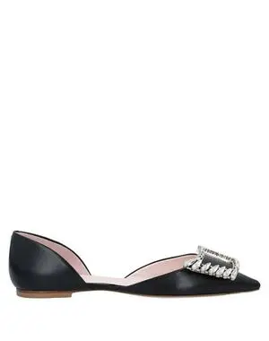 ROGER VIVIER Ballerina Flats With Rhinestone Embellishment