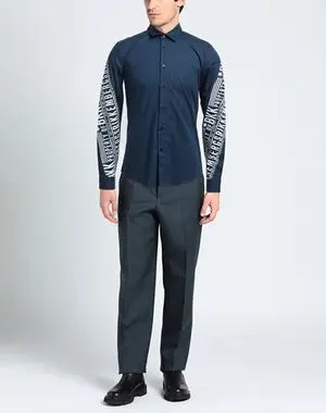 BIKKEMBERGS Shirt Size Cotton, Elastane