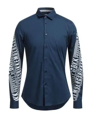 BIKKEMBERGS Shirt Size Cotton, Elastane