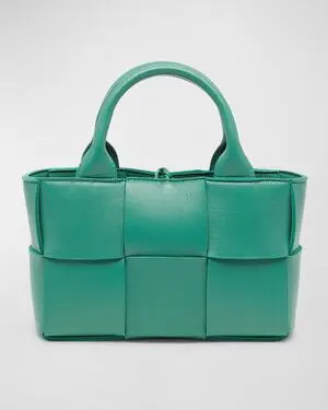 Bottega Veneta Candy Arco Tote Bag Celadon-gold