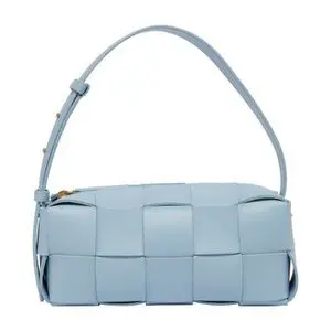 Bottega Veneta Small Brick Cassette Shoulder Bag - Blue