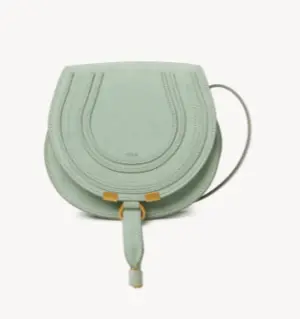 Chloé CHLOÉ Small Marcie Saddle Bag Airy Green