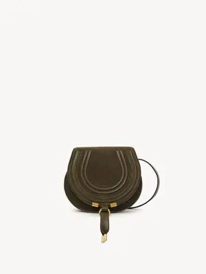 Chloé CHLOÉ Small Marcie Saddle Bag Deep Olive