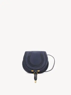 Chloé CHLOÉ Small Marcie Saddle Bag Graphite Navy