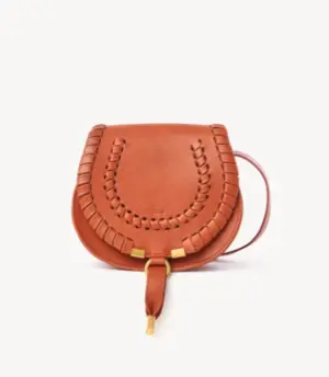 Chloé CHLOÉ Small Marcie Saddle Bag Henna Orange