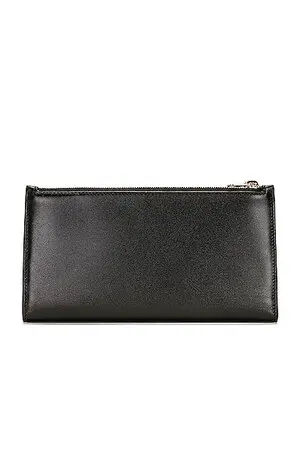 THE ROW Multi Zipped Wallet In Black