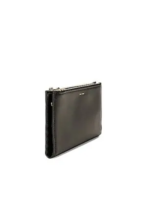 THE ROW Multi Zipped Wallet In Black