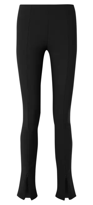THE FRANKIE SHOP Reya Ribbed Stretch-jersey Flared Leggings