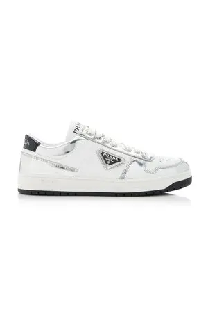 Prada Cassetta Leather Sneakers