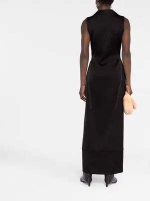 V:PM ATELIER Dario V-neck Midi Dress