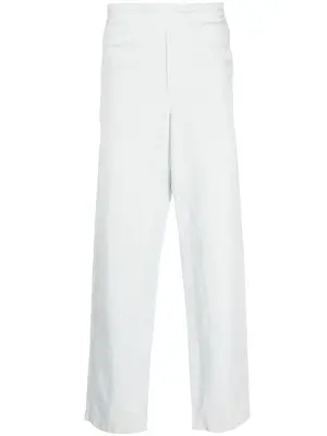 Orlebar Brown Elasticated-waist Straight-leg Trousers - Blue