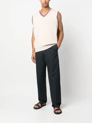 Orlebar Brown Linen Straight-leg Trousers