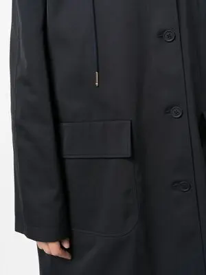 Thom Browne Single-breasted Mid-length Parka