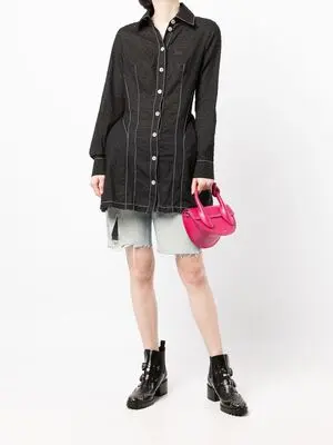 Natasha Zinko Point D'esprit Shirt Dress
