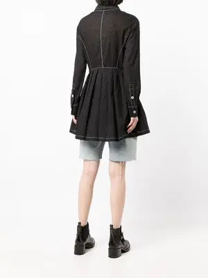 Natasha Zinko Point D'esprit Shirt Dress