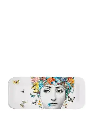FORNASETTI Fior Di Lina Tray - White