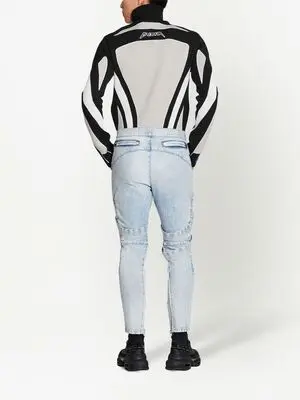 Balmain Slim-fit Strap Jeans