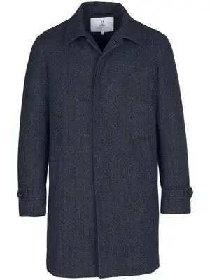 NORWEGIAN WOOL Single-breasted Down-filled Coat