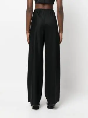 THE ROW High-waisted Wide-leg Trousers