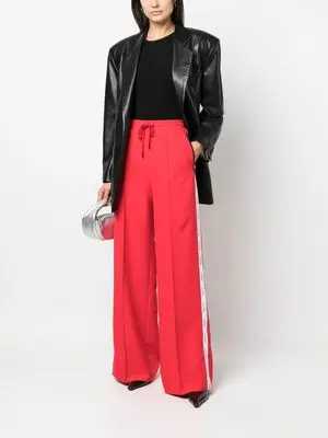 Rokh Logo-trim Palazzo Trousers