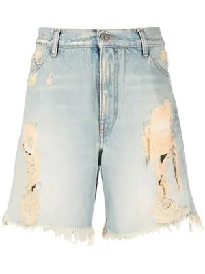 Attico Eugenia Denim Shorts