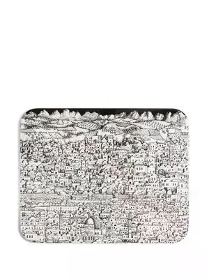 FORNASETTI Gerusalemme Tray - White