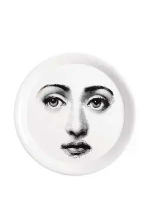 FORNASETTI Tema E Variazioni Wall Plate - White