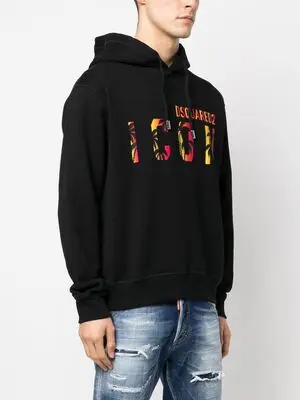 Dsquared2 Icon-print Hooded Sweatshirt