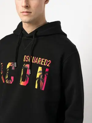 Dsquared2 Icon-print Hooded Sweatshirt