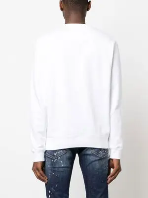 Dsquared2 Logo-print Crew-neck Sweatshirt