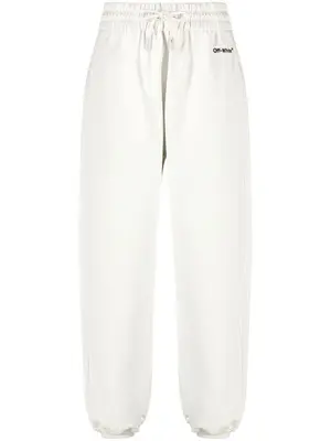 Off-White Logo-embroidered Track Pants