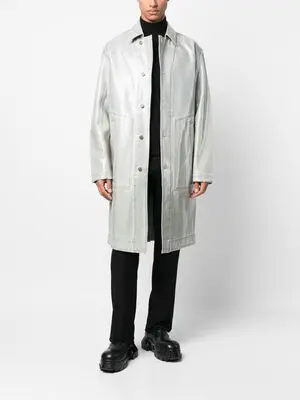 Diesel® D-Roku-Long-Fsb Jacket - Blue | Editorialist