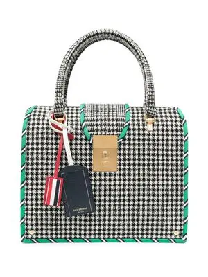 Thom Browne Mrs. Thom Hunting Tweed Tote Bag