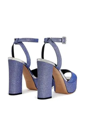 GIUSEPPE ZANOTTI 120mm Betty Glitter Sandals