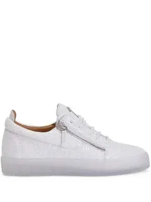 GIUSEPPE ZANOTTI Glitter Low-top Sneakers