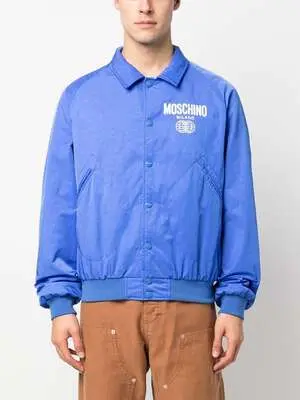 Moschino Logo-print Bomber Jacket