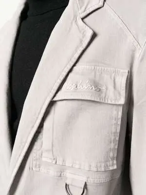 Moschino Military-style Cotton Safari Jacket