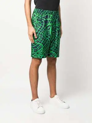 Moschino Graphic-print Tailored Shorts