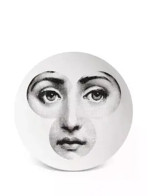 FORNASETTI Tema E Variazioni N. 71 Wall Plate - White