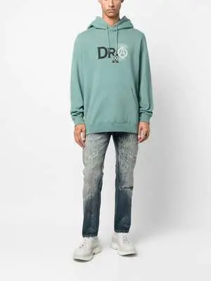 NEIGHBORHOOD Logo-print Hoodie - Green