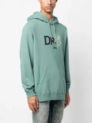 NEIGHBORHOOD Logo-print Hoodie - Green