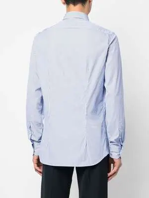 DELL'OGLIO Pinstripe Long-sleeved Shirt