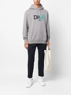 NEIGHBORHOOD Logo-print Hoodie - Grey