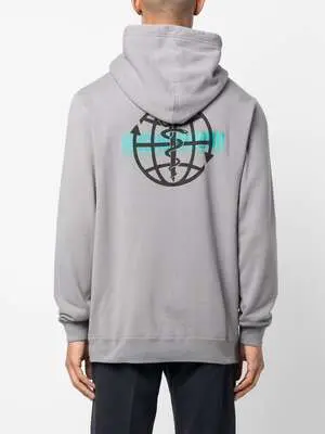 NEIGHBORHOOD Logo-print Hoodie - Grey
