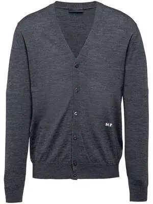 Prada Fine Knit Cardigans For Men