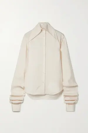 THE ROW Ace Silk Shirt