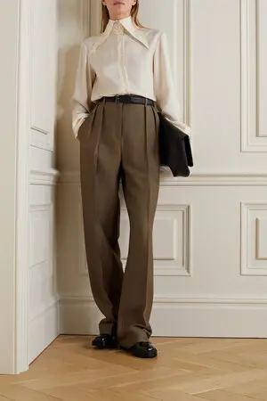 THE ROW Ace Silk Shirt