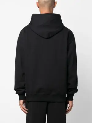 GMBH Embroidered-logo Detail Hoodie - Black