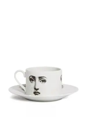 FORNASETTI Face Print Tea Cup